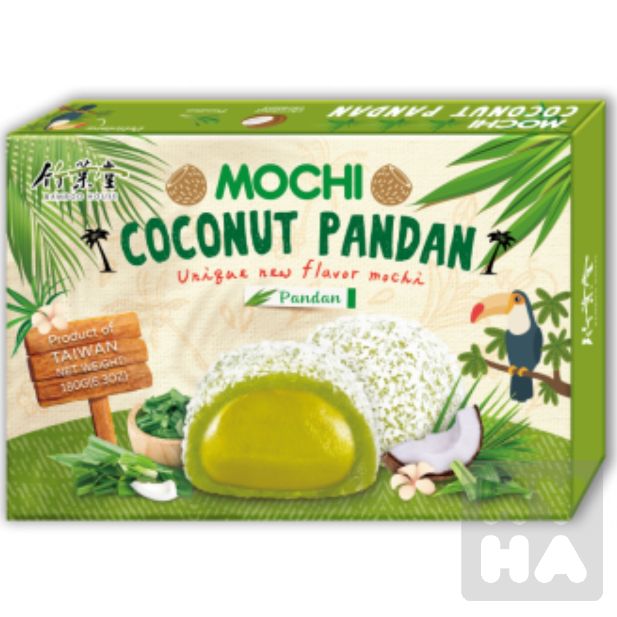 Bamboo house mochi 180g Coconut panda | HYHA