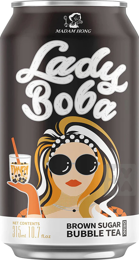 Lady Boba brown sugar tea 315ml | HYHA