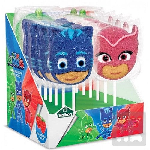 PJ Masks marshmallow lollipops 45g/12ks | HYHA