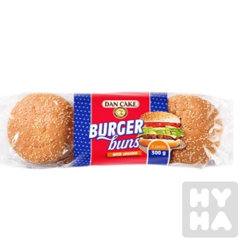 Dan Cake burger buns 300g 6ks | HYHA