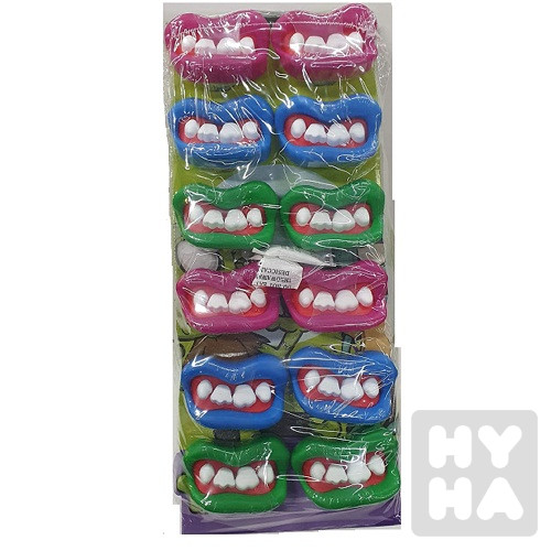 Zombie candy teeth lízátka 15g/12ks | HYHA