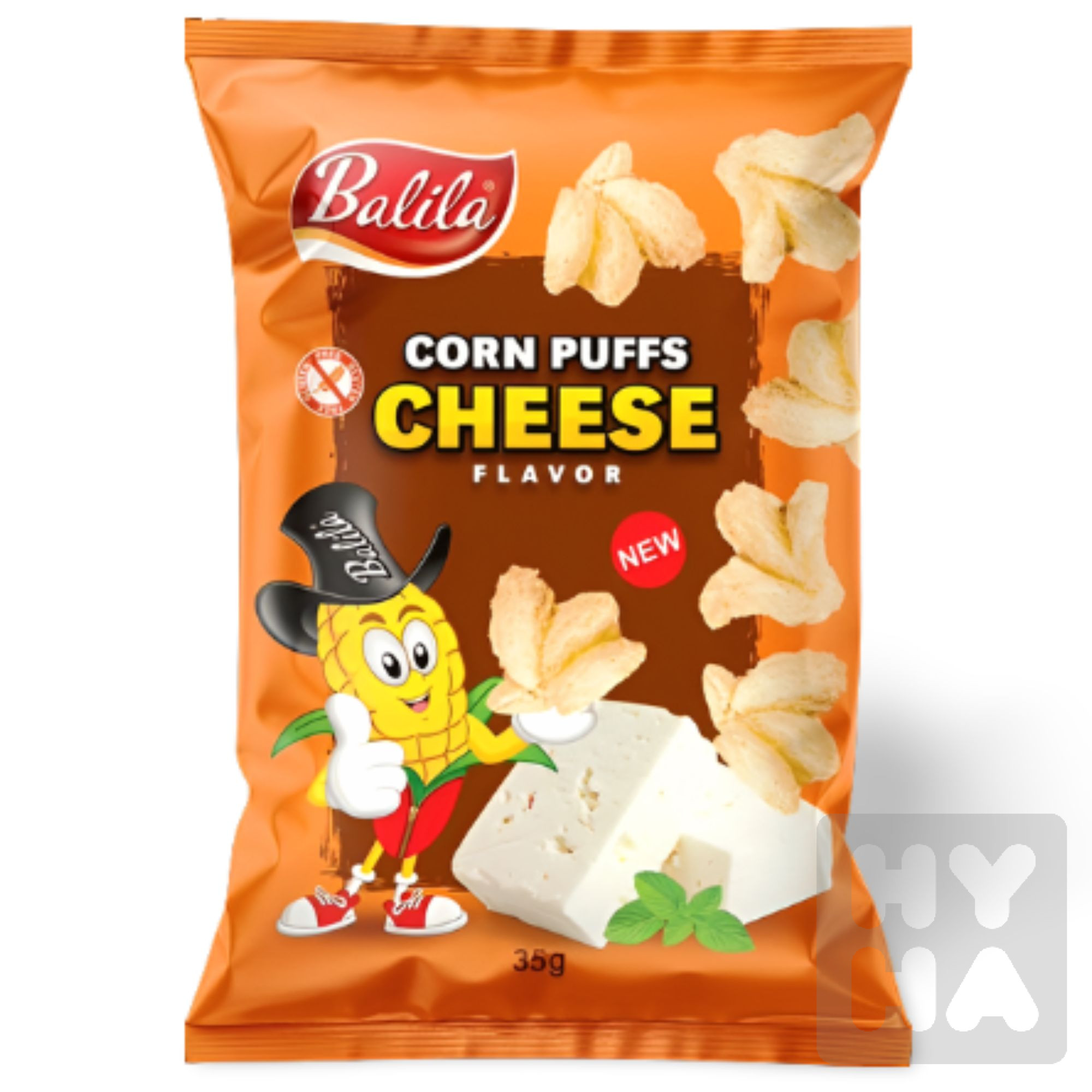 Balila Corn puffs cheese 35g | HYHA