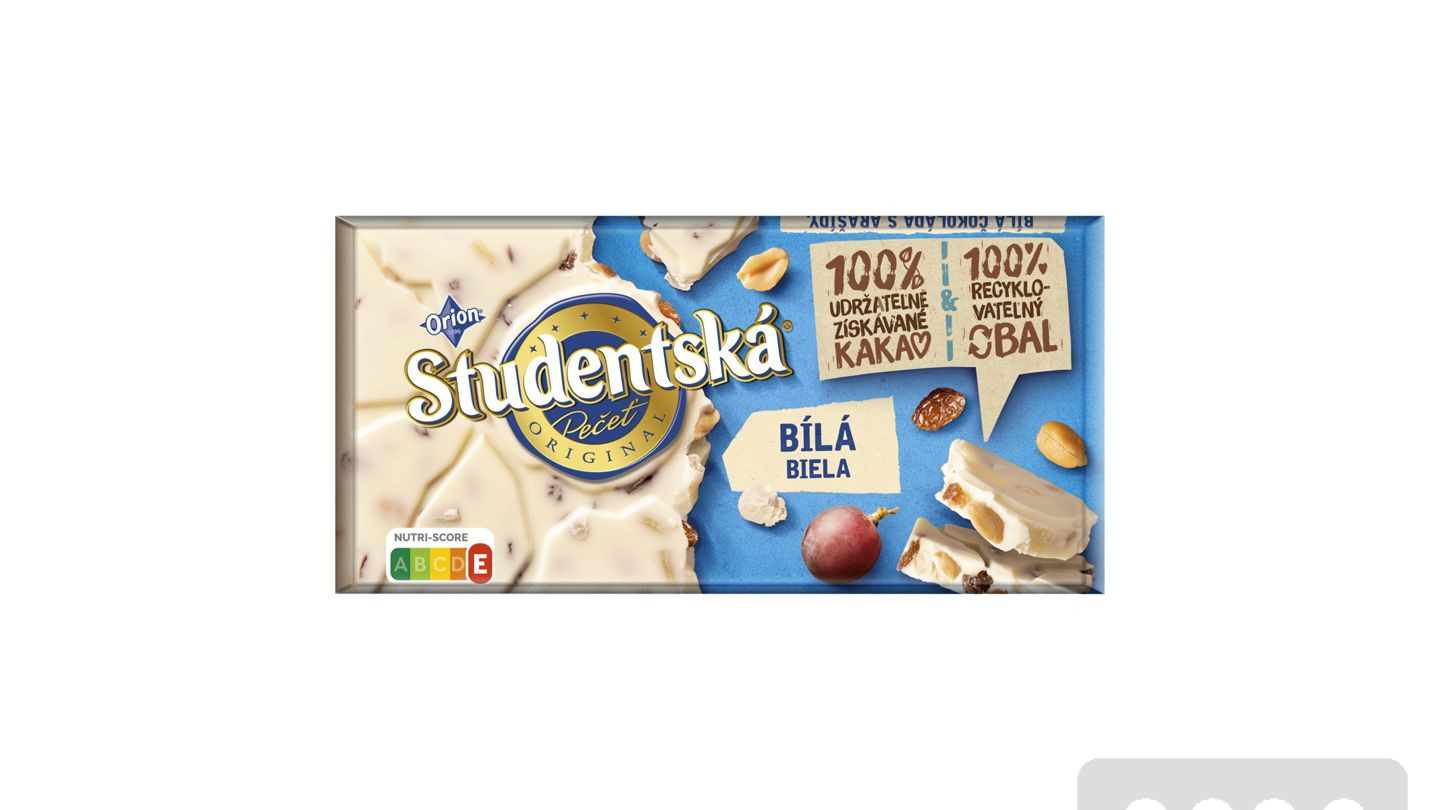 Orion Studentská 170g Bílá čokoláda | HYHA