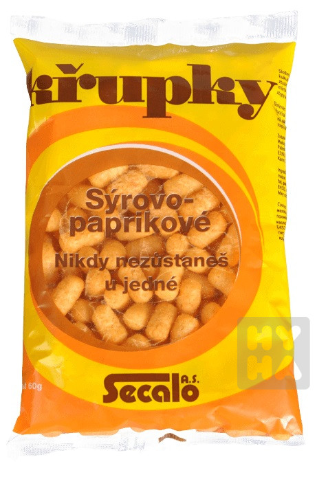 Křupky sýrové paprikové 60g | HYHA