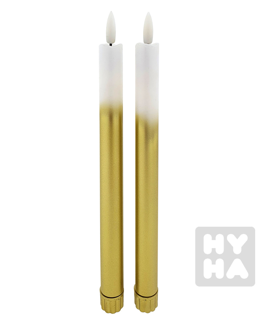 HD 118SG Electric candle lights white gold | HYHA