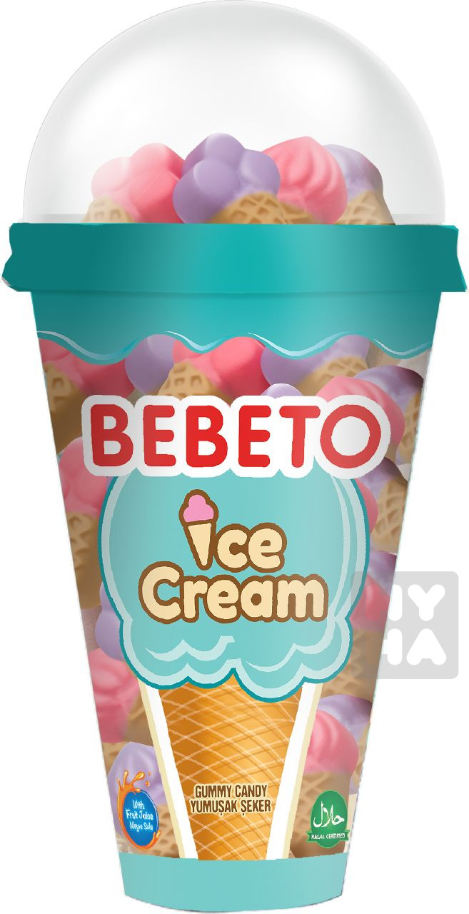 Bebeto ice cream gummy candy 120g/12ks | HYHA