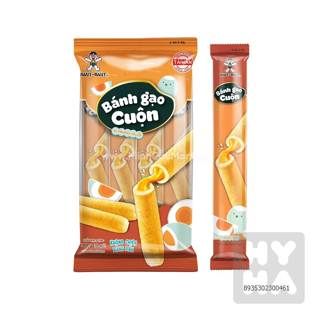 Banh gao cuon 180g Trung muoi | HYHA